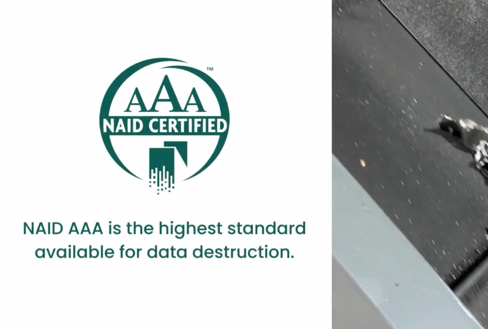 MCPC Certified Recycler: NAID AAA | MCPC